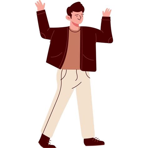 Man Flat Style Character Illustration 45951554 Vector Art At Vecteezy