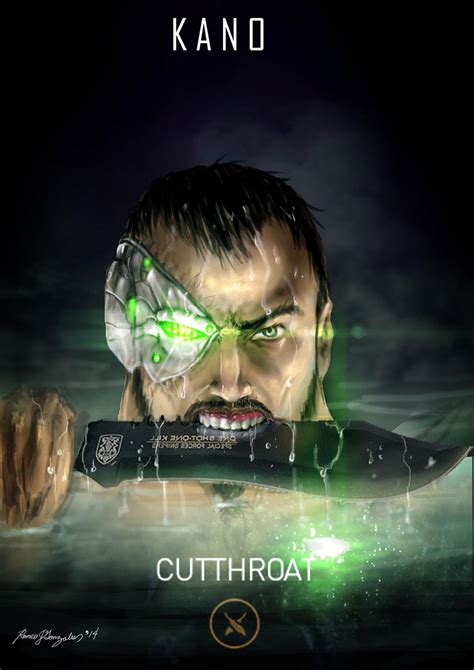Mortal Kombat X Kano Cutthroat By Grapiqkad On Deviantart