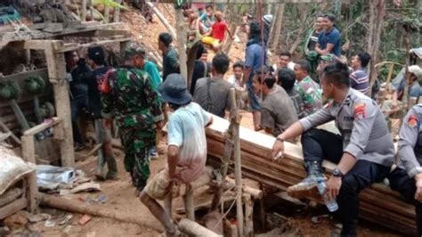 Anggota TNI Tewas Di Tambang Emas Ilegal Sekatak Kaltara