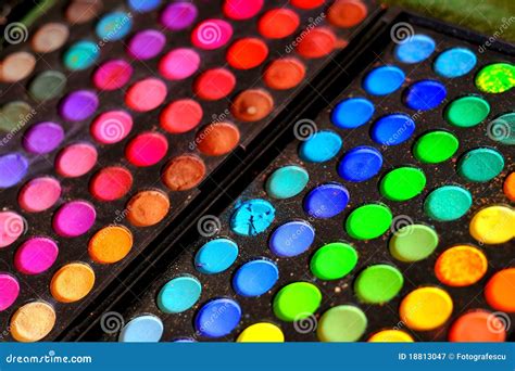Makeup Colours Stock Image Image Of Model Colorful 18813047