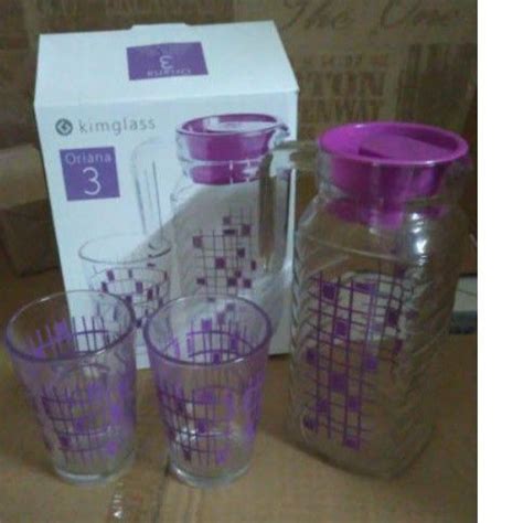 Jual KIMGLASS TEKO SATU SET LENGKAP KACA PLUS GELAS Shopee Indonesia