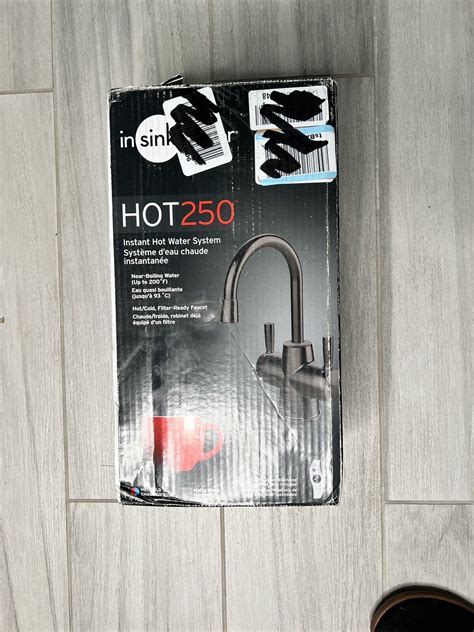 Insinkerator Hot Cold Water Dispenser Instant Faucet Matte Black
