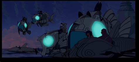 Atlantis The Lost Empire Atlantean Vehicles