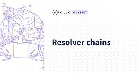 Resolver Chains Graphql Tutorials