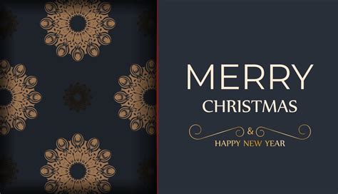 Plantilla De Feliz Navidad Para Tarjeta De Felicitación De Diseño