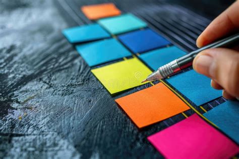 Concept That Expresses Checklist Using Post It Ai Generated Stock