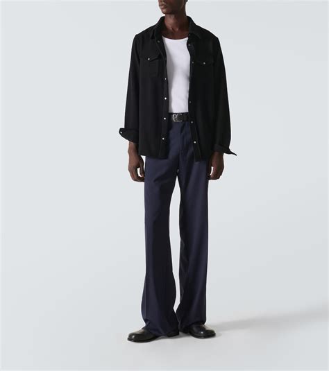 Cashmere Shirt In Black Gods True Cashmere Mytheresa
