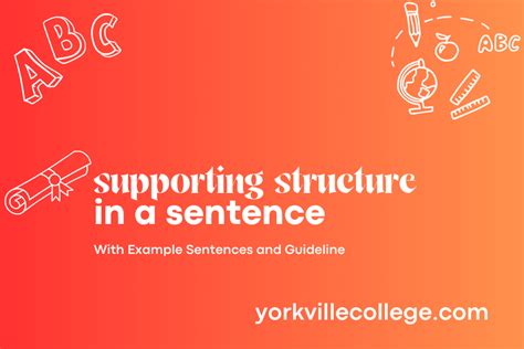How To Use Supporting Structure In A Sentence Easy Examples