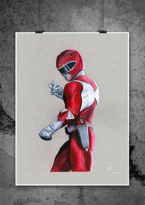 Red Power Ranger Drawing At PaintingValley Com Explore Collection Of Red Power Ranger Drawing