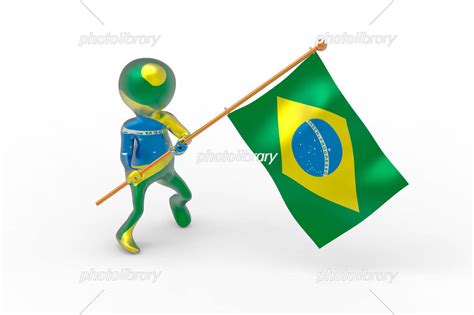 ブラジルの国旗 イラスト素材 4585235 フォトライブラリー Photolibrary
