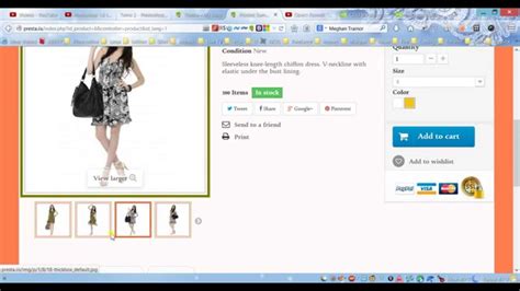 Prestashop Theme Tutorial Product Page Part YouTube