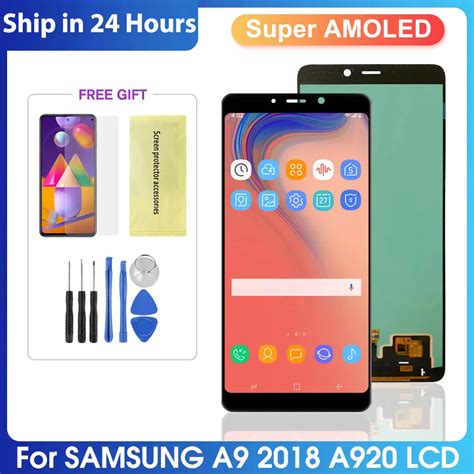 Super Amoled Para Samsung Galaxy A9 2018 A920 A920f Sm A920fds Display