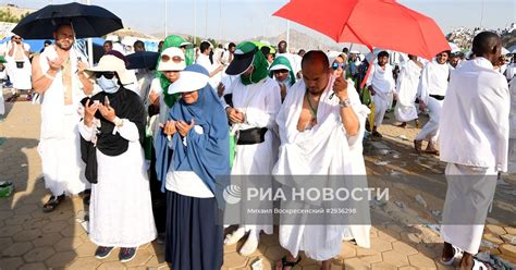 Паломники во время хаджа в Саудовской Аравии РИА Новости Медиабанк