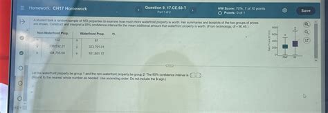 Solved Homework Ch17 ﻿homeworkquestion 9 17ce63 Thw