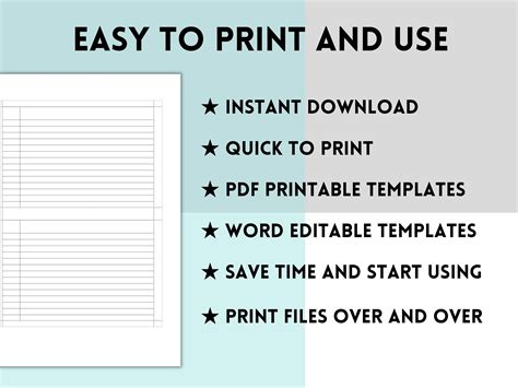 Printable X Index Card Printable Note Cards Printable Index Cards Blank Index Cards Index