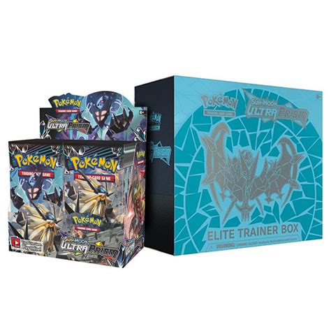 Pokemon Sun And Moon Ultra Prism Booster Box And Elite Trainerbox D