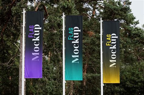 Page 23 Mockup Flag Banner Psd High Quality Free Psd Templates For