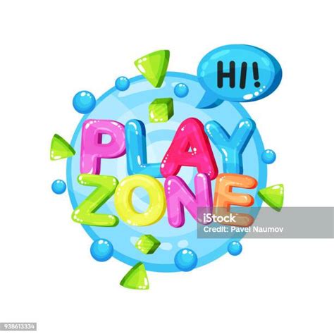재생 영역 템플릿 디자인 유치 한 놀이터 놀이방 키즈 게임 영역에 대 한 밝은 다채로운 상징 벡터 일러스트 레이 션 0명에 대한 스톡 벡터 아트 및 기타 이미지 Istock