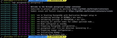 Bitnamipostgresql Ha Immediately Starts Crashing · Issue 14803 · Bitnamicharts · Github
