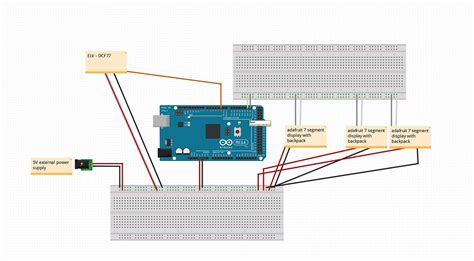 Dcf77 Module Stops Working With When I Add Adafruit 7 Segment Display General Guidance
