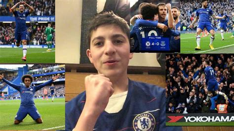 Chelsea Run Riot Against Everton Chelsea 4 0 Everton Youtube