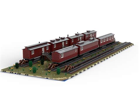 Lego Moc Sawmill Series Camp Cars Model 4 By Jepaz Rebrickable