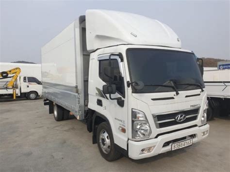 중고 35톤윙바디 현대 올뉴마이티 전중딜화물차