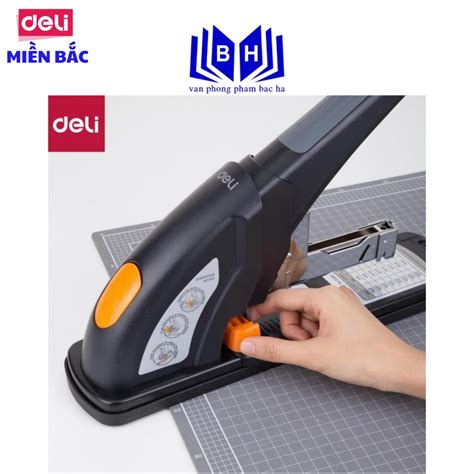 Dập ghim Bấm ghim hỗ trợ lực đại Deli E dập cao nhất trang Shopee Việt Nam