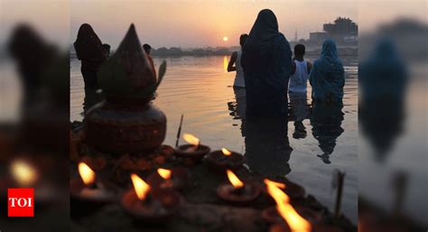 Chhath Ghats To Be Ready By November 3 Patna News Times Of India