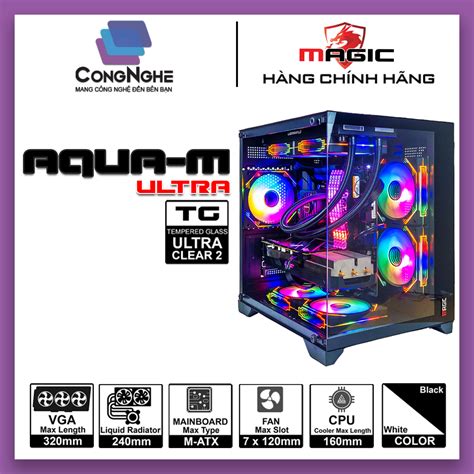 Case Magic Aqua M Ultra M Atx Shopee Việt Nam