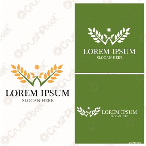 Agricultura Trigo Vector Vector De Stock 5398581 Crushpixel