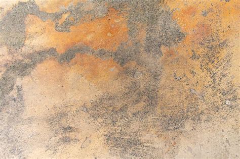 Rust Stains On Concrete Surface Stock Photo Image Of Aged Concrete 183958078