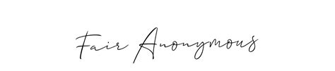 90 Fair Anonymous Name Signature Style Ideas Ideal Autograph