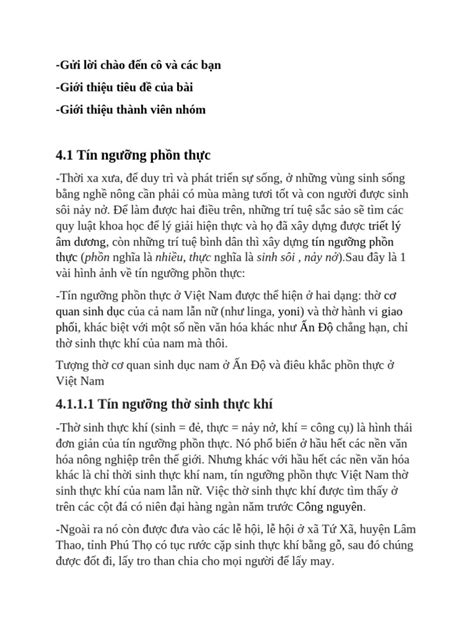 Scrpit Bài Cơ S Văn Hoá 1 1 Pdf