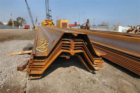 Sheet Pile Applications And Benefits Of Sheet Piling Iron Lot