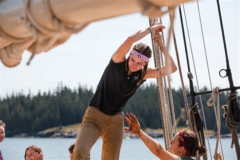 Sailing On The J And E Riggin Schooner