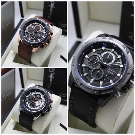 Jual Jam Tangan Pria Alexandre Christie Ac 6506 Shopee Indonesia