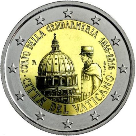2016 Vaticano Bicentenario Gendarmeria RomanPhil Filatelia