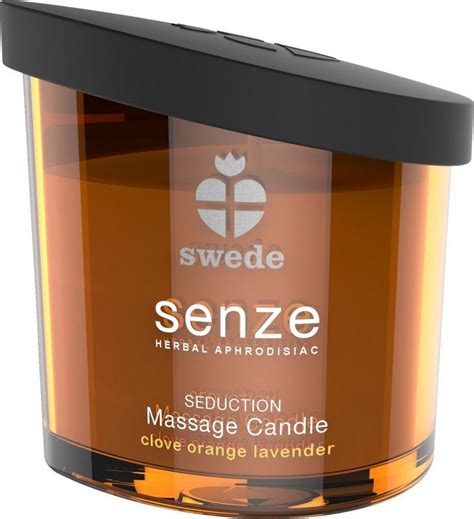 Swede Massagekerze 50 Ml Senze Massage Candle Seduction 50ml Hochzeit