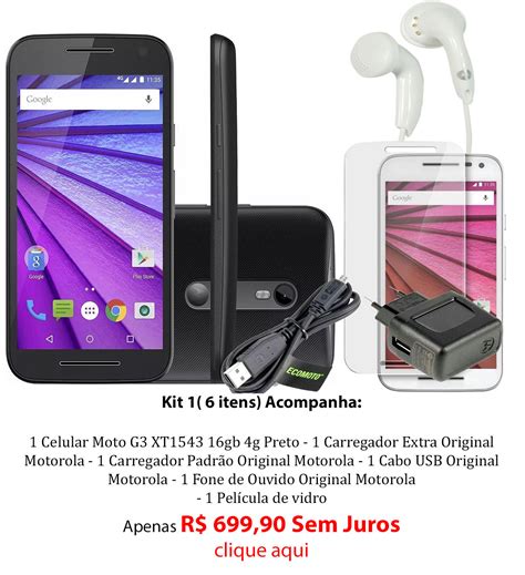Celular Motorola Moto G Xt Gb G Dual Chip Original R Em Mercado Livre