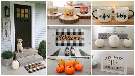 Fall Decor Haul Target Homegoods Tj Maxx Kohls More Youtube