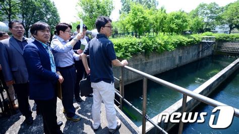 서울시 물재생센터 처리공정·한강 방류수질 조사 뉴스1