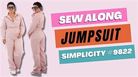 Sew Along To Mimi G X Simplicity S9822 With Norris Youtube