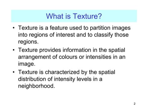 Texture Features Wirth06 Pdf