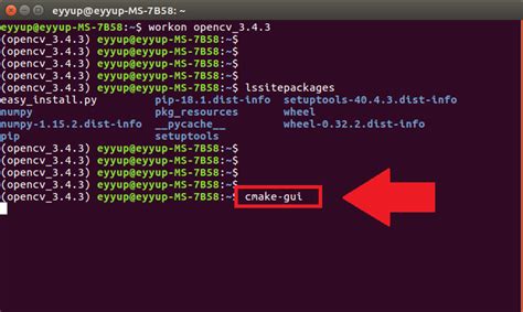 Yapay Zeka Labs Opencv Python K T Phanesinin Ubuntu Ya Kurulumu