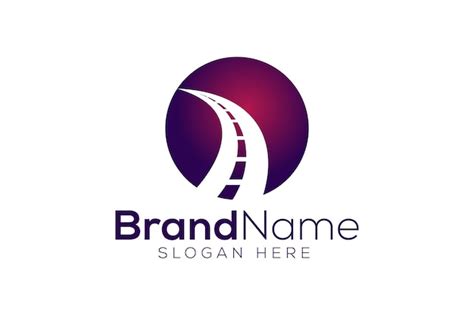 Premium Vector Road Logo Design Vector Template