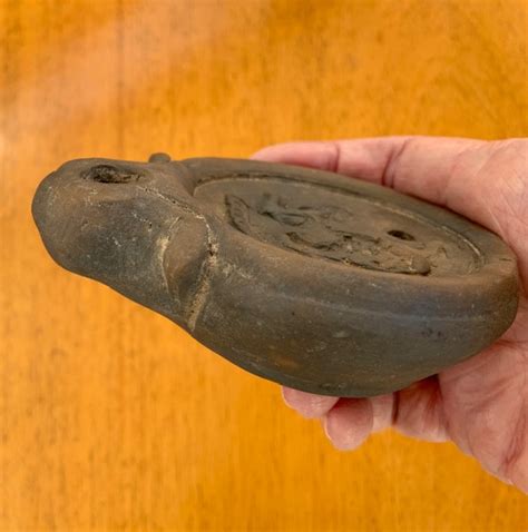 2 Greek Lamp With A Erotic Scene