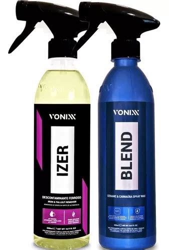 Cera Carnaúba Blend Spray Vonixx Izer Vonixx Limpa Rodas Frete grátis
