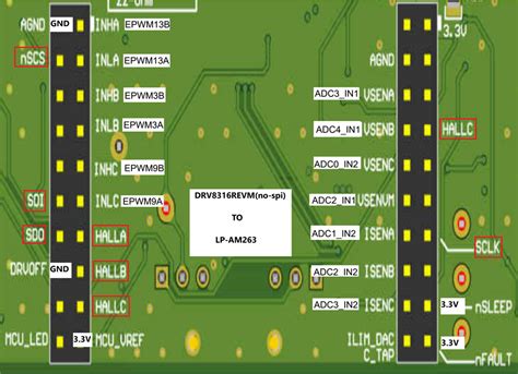 Lp Am263p Issue Running Level 2 Example On Am263x Lp With Drv8316revm No Spi Processors