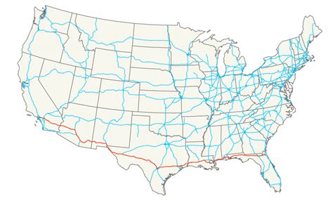 Full History Of Interstate 10 In Timeline From 1956 Popular Timelines